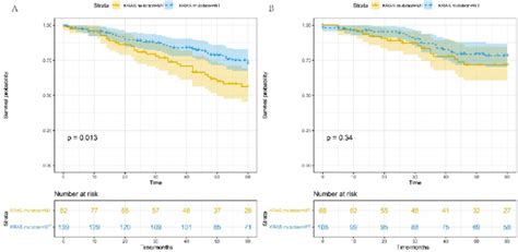 Cox Proportional Hazard Survival Curves For Crc Patients With Kras