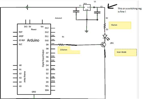 How To TTL A Laser General Electronics Arduino Forum