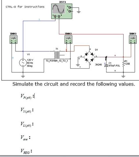 XSC CTRL D For Instructions X V V Hz Deg T Mmm X TSPOWER TO D X C