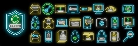 Premium Vector Password Recovery Icon Outline Vector Computer Lock