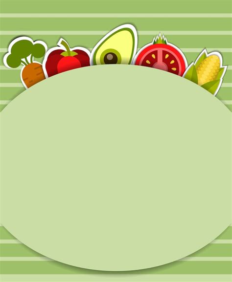 Food Page Border Designs Menu Page Border Designs Vectors Images