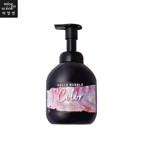 Mise En Scene Hello Bubble Color Shampoo 400ml Best Price And Fast Shipping From Beauty Box Korea