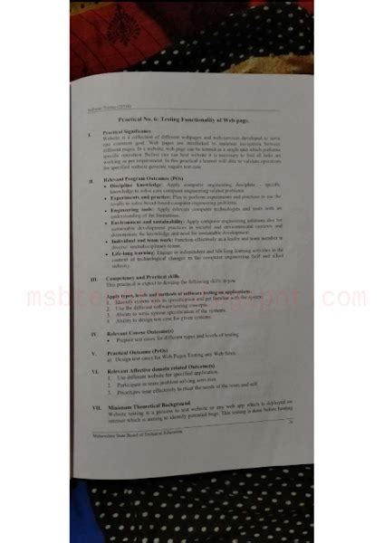 Software Testing Solved Manual Answers Pdf STE MSBTE 22518