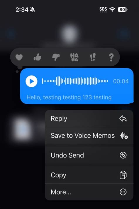 How To Use Audio Message Transcriptions In Ios 17 Messages Ios Transcription