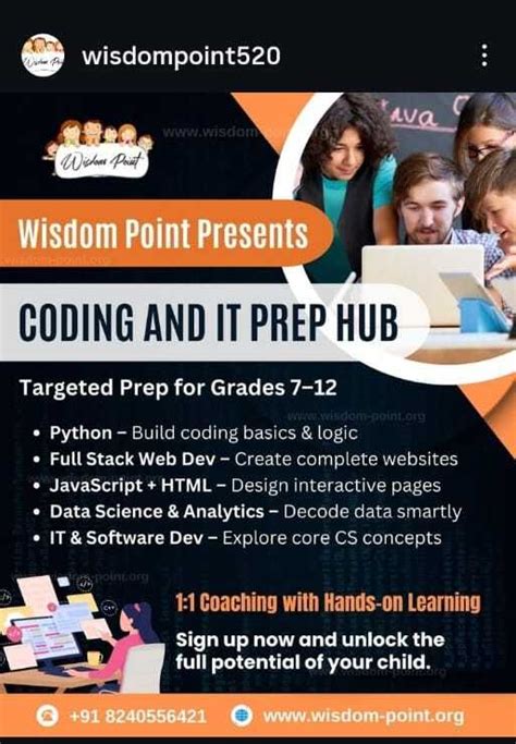 Wisdom Point Coding And It Program In Online