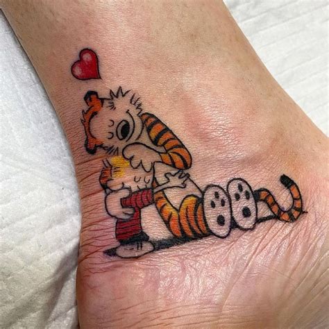 Calvin And Hobbes Tattoo