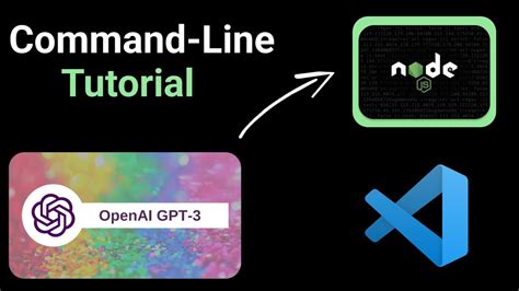 Gpt 3 Command Line Tool Ai In Nodejs Youtube