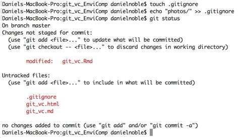 Version Control Environmental Computing