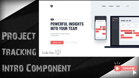 Project Tracking Intro Component Frontendmentor Challenge How To