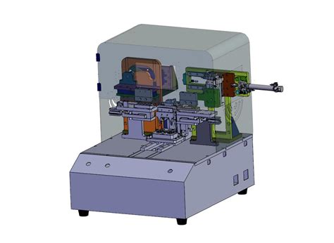 全自动双头端子机打端沾锡机 SOLIDWORKS 2017 模型图纸下载 懒石网