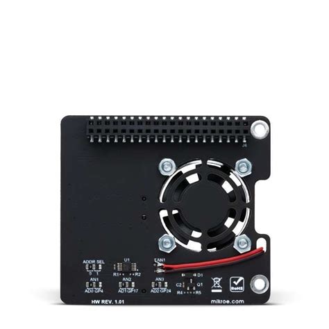 Pi 4 Click Shield Mikroe 4122 Raspberry Pi 4 Mikrobus Click Boards