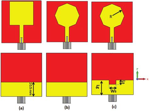 Uwb Single Antenna Development A Antenna 1 B Antenna 2 C Proposed Download Scientific
