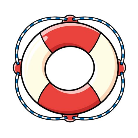 Buque Salvavidas Vector Premium