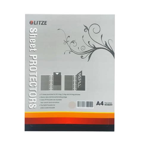 قیمت و خرید کاور کاغذ A4 لیتز مدل لوکس بسته 100 عددی