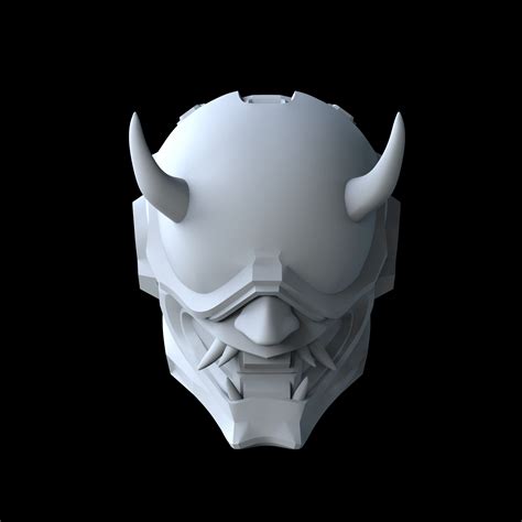 3d File Halo Infinite Yokai Samurai Wearable Helmet For 3d Printing 😇