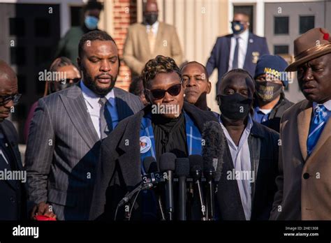 Wanda Cooper Jones Mother Of Ahmaud Arbery Speaks To Press And