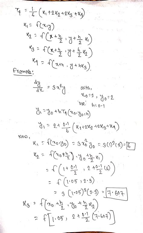 Solved 1 What Is The Rungekutta Method For And How Can I Use It To Solve Course Hero