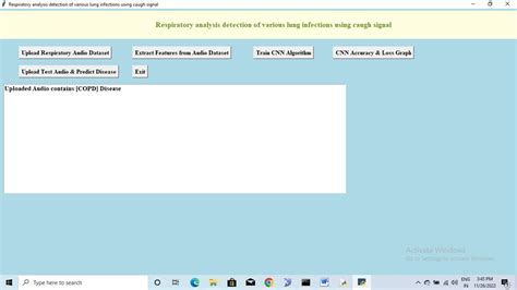 Respiratory Disease Detection Using Convolutional Neural Networks And