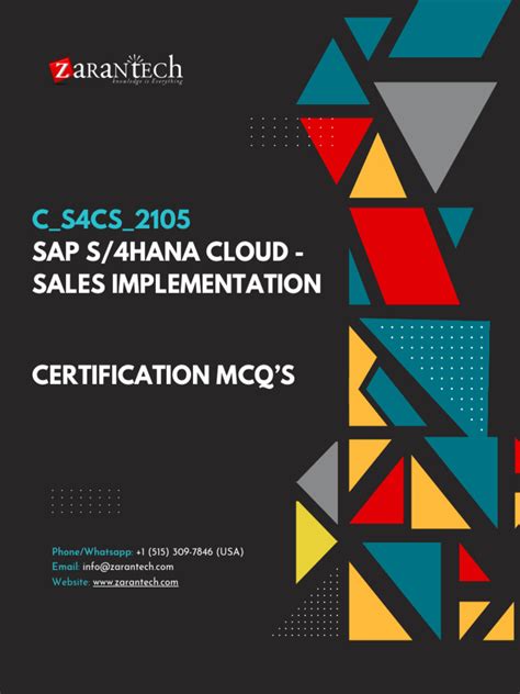 C S4cs 2105 Sap S4hana Cloud Service Implementation Pdf