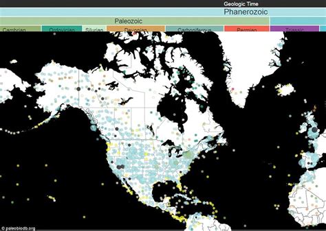 Interactive Map Of Every Dinosaur Fossil Found On Earth Daily Mail Online