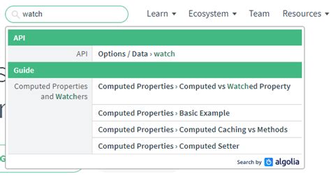 Customize Search Widget To Match V2 Docs Website Styles Issue 123 Vuejs Docs GitHub