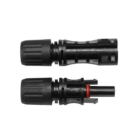 Moreday 1 Pair Waterproof Connector Electrical Male Female 1000v Solar Panel Connector For Solar