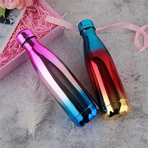 Stainless Steel Rainbow Bottle 500 Ml At ₹ 180 Piece In Mumbai Id