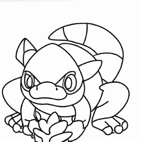 Desenhos De Pokémon Croagunk Para Imprimir E Colorir