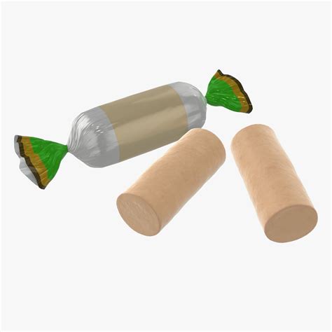 빈 사탕 플라스틱 패키지 04를 모의 3d 모델 8 Max Fbx Obj Free3d