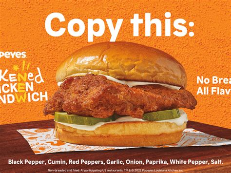 Popeyes Bacon And Cheese Chicken Sandwich Nutrition Facts