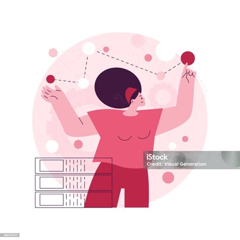 Big Data Visualization Abstract Concept Vector Illustration Stock Illustration Download Image