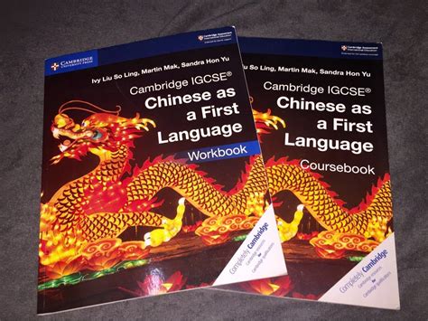 Cambridge Igcse Chinese As A First Language Coursebook And Workbook Hobbies And Toys Books