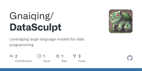 Github Gnaiqingdatasculpt Leveraging Large Language Models For Data