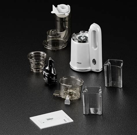 착즙기miui 넓은 직경의 과즙 짜는기구 청소하기 쉬운 과즙 짜는기구 흰 야채 주스 기계 아이스크림 필터 생활주방 당근 중고거래