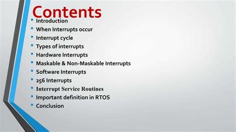Interrupt In Real Time System Pptx