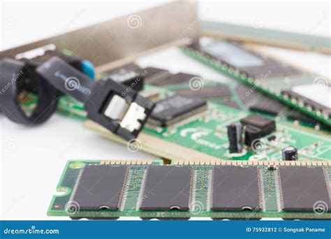 Random Access Memory DDR RAM Stock Photo Image Of Random Circuit