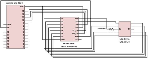 74hc595 Data Output 3rd Party Boards Arduino Forum