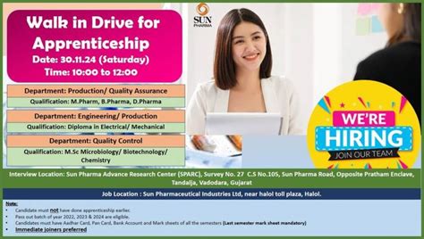 Disha Chauhan On Linkedin Apprentice Walkin Freshers Hiring