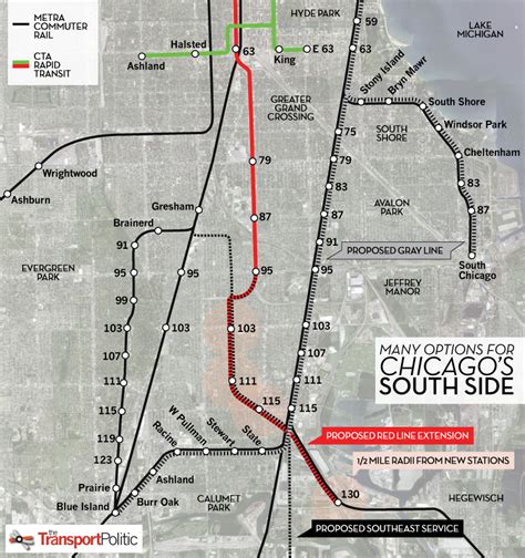 Chicago Red Line Extension Moves Forward As Some Push Cheaper