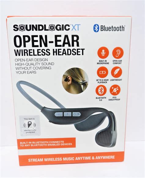 Soundlogic Xt Open Ear Wireless Headset Bluetooth Walmart Business Supplies