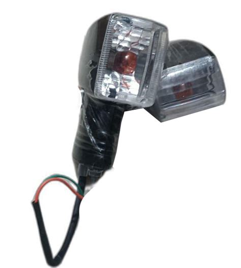 Blackwhite And Orange Plastic Splendor Pro Indicator For Motorcycle Size 5 Inch Each At ₹ 32