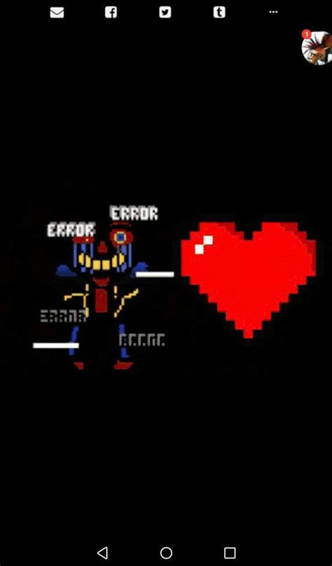Dibujo De La Otp Ink X Error Underlovers Undertale Español Amino