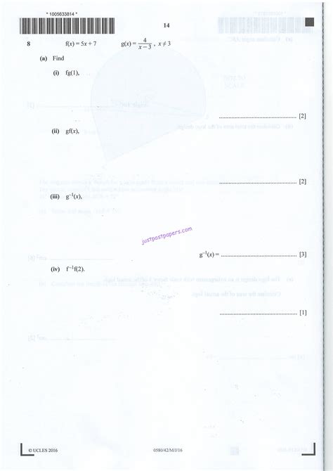 Cie 0580 Mathematics Extended Igcse Paper 4 May June 2016 Question Papers