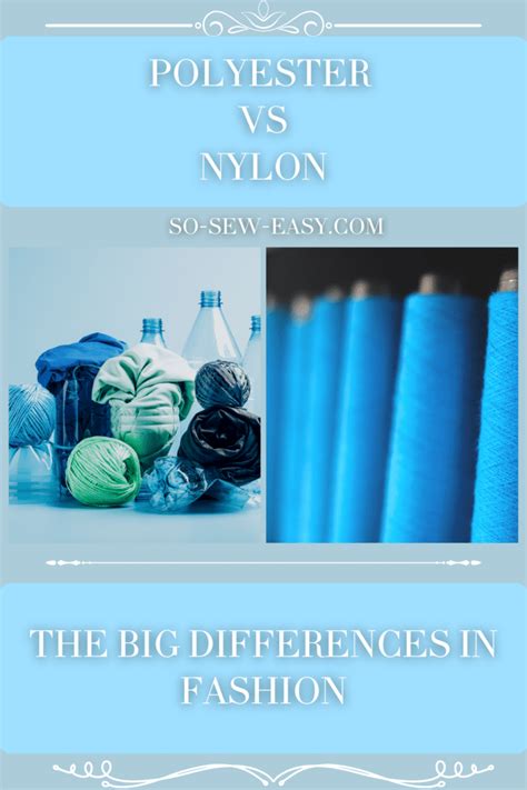 Polyester Vs Nylon Whats The Difference In Fashion So Sew Easy