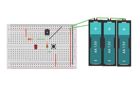 Circuit Design Transistor Tinkercad