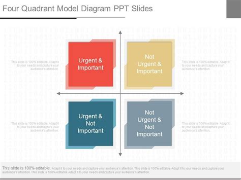 Free Powerpoint Template Quadrant