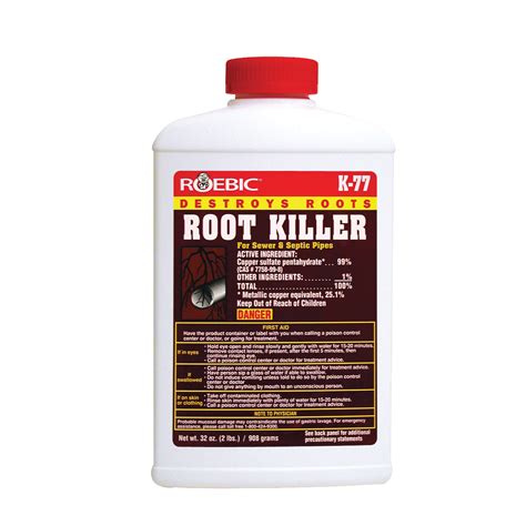 K 77 Root Killer Crystal Powder 2 Lb Bottle