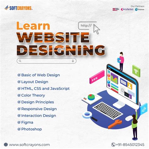 Softcrayons It Education On Linkedin Webdesigning Training Course Learning Education