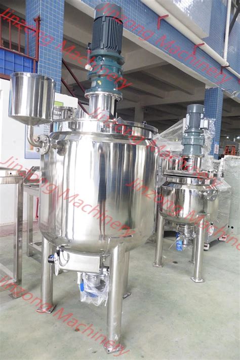 Stainless Steel Electrical Heating Jacketed Reactor With Frame Agitator
