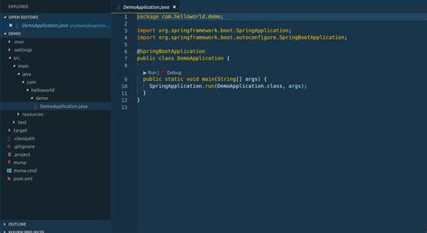 Creating A Hello World Spring Boot App Using Vs Code By Perry H